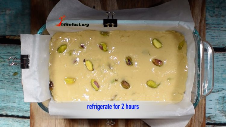 No cook Tahini Halvah, Middle Eastern Dessert | fitnfastrecipes