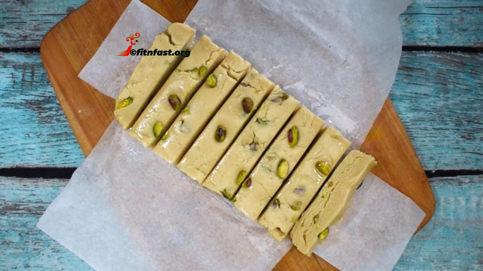 No cook Tahini Halvah, Middle Eastern Dessert | fitnfastrecipes